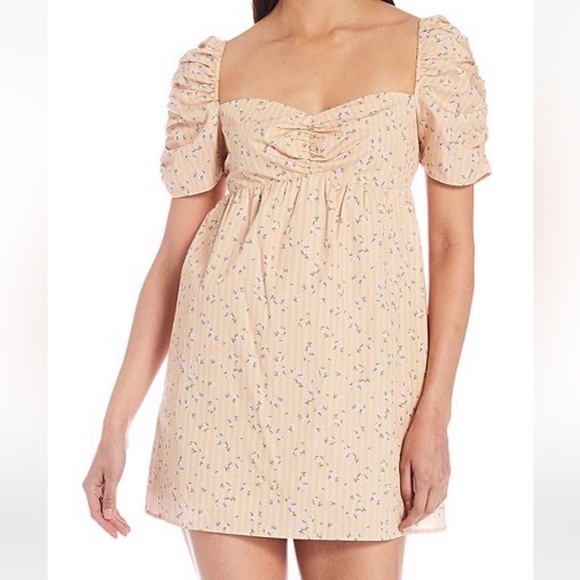 Gianni Bini | Dresses | Gianni Bini Mini Flower And Striped Dress ...